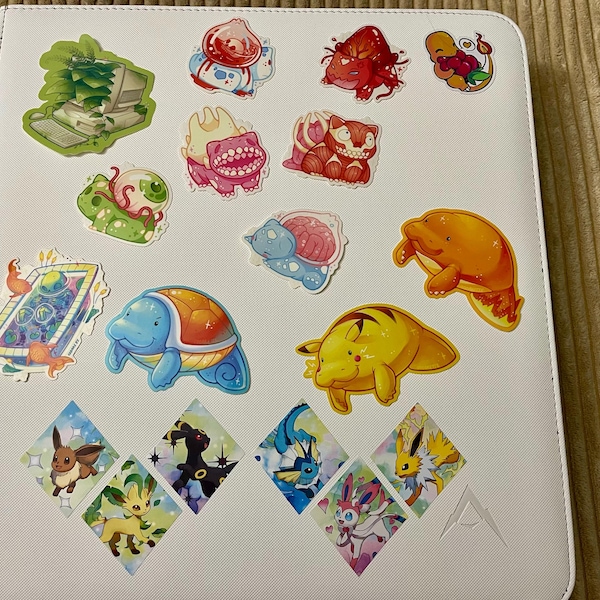 Cursed Boba Stickers Series 1 - Cheese Balls - Mozzarella Pearls ...