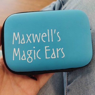 Hearing Aid ASL Sign Language Ear Gear Zip Case for Cochlear Implant ...