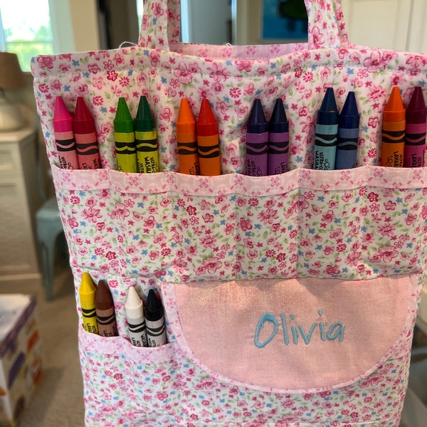 Crayon and Craft Bag- Immediate Download of PDF Sewing Pattern - Free ...