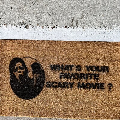 Scream Movie Doormat,ghostface Doormat,doo Rmat,front Door Rug ...