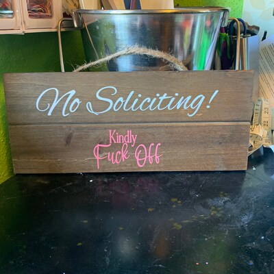 Kindly F off SVG DXF - Etsy