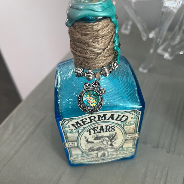 Mermaid Tears | Potion Ingredients | Apothecary Decor | Halloween ...