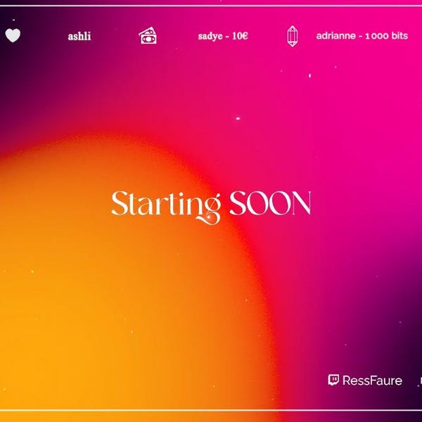 Minimal Aesthetic Twitch Chatbox | Cute Chat Box for Streamers | 3 ...