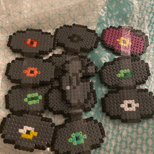 Minecraft Music Discs Perler Beads Art, Handmade Pixel Art, Magnet ...