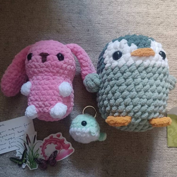 Mystery Plushie Box! Crochet Handmade Plushies Surprise Box/bag - Etsy