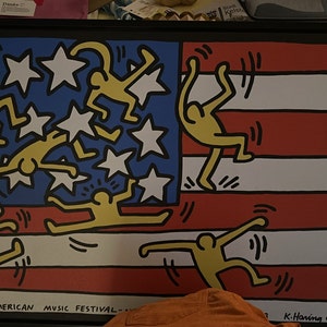 Keith Haring Dancing People Canvas, Keith Haring Dancer, Dancing People ...