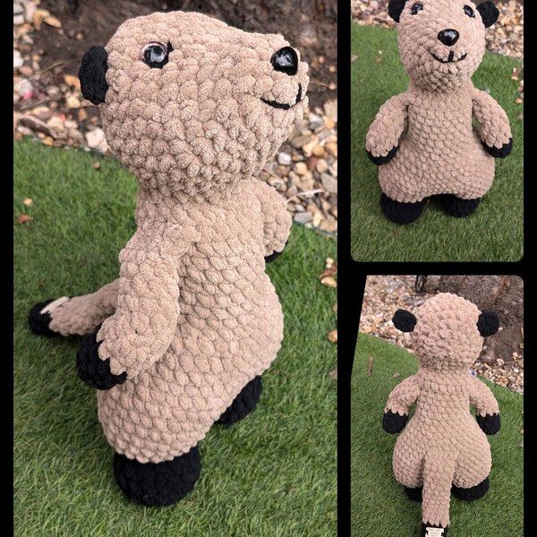 Bear Crochet Kit for Beginner - Amigurumi Teddy Bear - DIY - Craft - Etsy