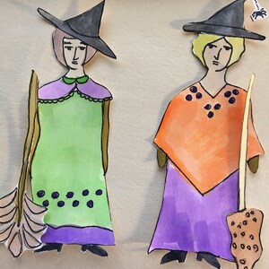 Paper Doll Stencil Set - Etsy