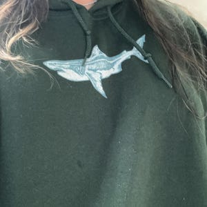 Respect the Locals Great White Shark Sweatshirt Save the Local Sharks ...