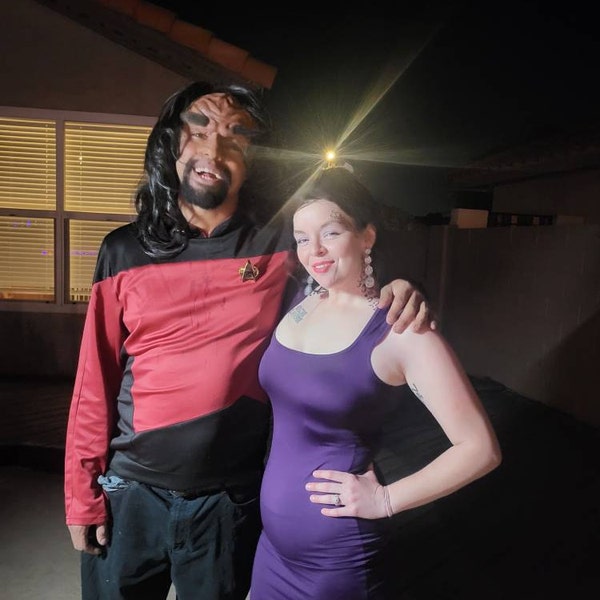 Klingon Forehead and Nose Prosthetic: Foam Latex Star Trek Makeup - Etsy