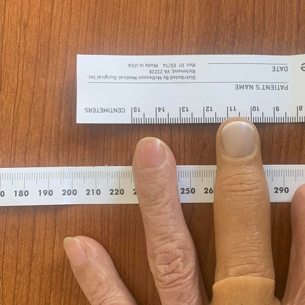 Male Alexander Model- Basic FULL Length Fingertip Extension in Soft ...