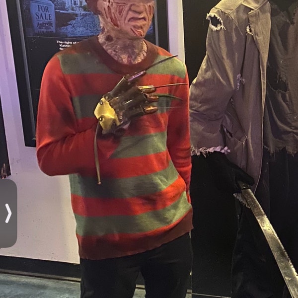 Freddy Krueger Mask Part 1 A Nightmare on Elm Street - Etsy