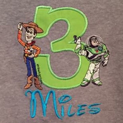 Riley Applique Numbers Machine Embroidery Designs 5 Sizes - Etsy