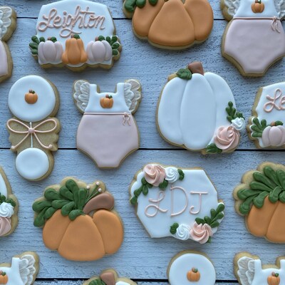 Pumpkin Royal Icing Transfer Sheets, INSTANT DOWNLOAD - Etsy