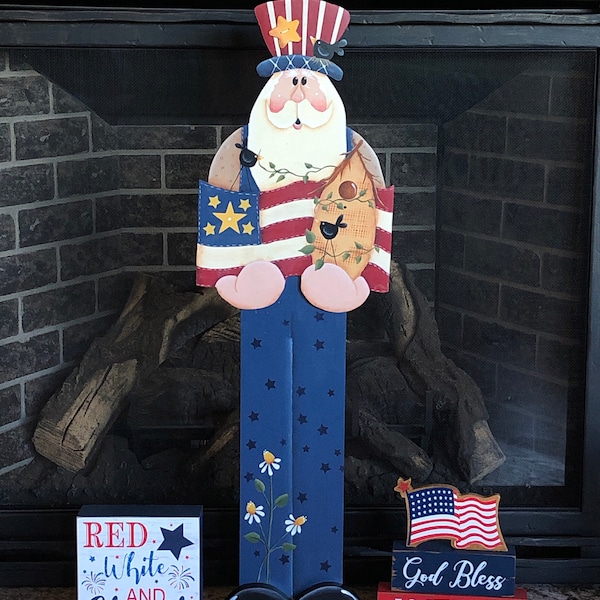 Harvest Time Scarecrow Porch Greeter - Etsy