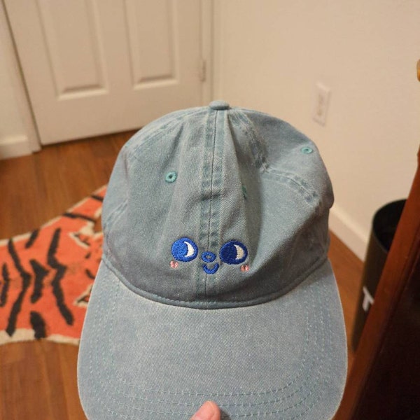 Embroidered Blushing Face Hat | Custom Colors | Unisex | 6-panel ...