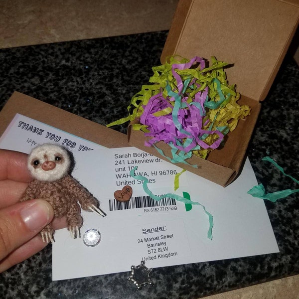 Miniature Sloth, Baby Sloth, Sloth, Sloth Lover, Two Toed Sloth, Sloth ...