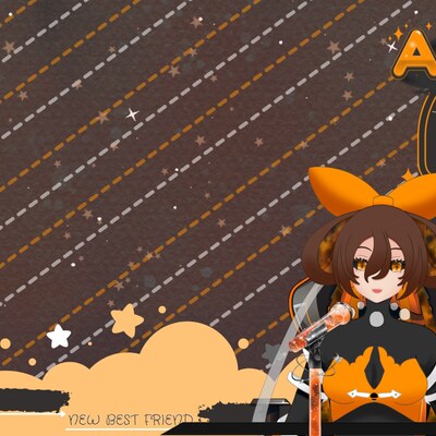 Starry Mic Celestial Vtuber Asset Microphone Stream Decoration Star ...