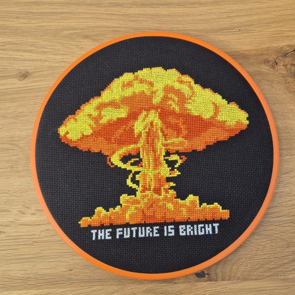 Electric Guitar Cross Stitch Pattern Guitar Cross Stitch Heavy Metal ...