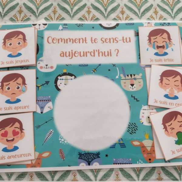 Comment te sens-tu aujourdhui Expression des émotions chez lenfant ...