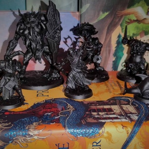 Sandstorm Chief Miniature Warrior Mini Dungeons and Dragons Mini RPG ...