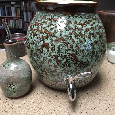 2 Gallon Ceramic Kombucha Crock Made to Order - Etsy