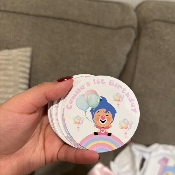 Plim Plim Stickers Pastel Colors - Etsy