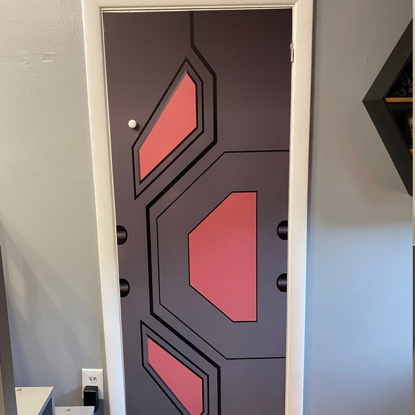 Sci-fi Door, Star Ship, Spaceship - Mural for Door, Wall, Fridge ...