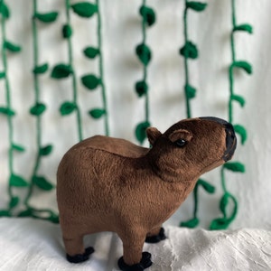 Capybara Stuffed Animal Sewing Pattern PDF Digital Download Plush ...
