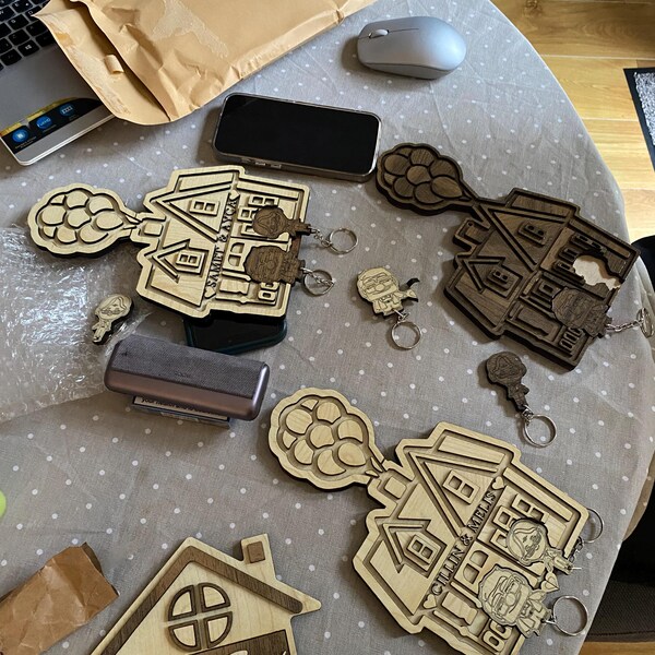 Handmade Wood Wall Clock With Yin Yan's Dragon Engraving,wooden Clock ...