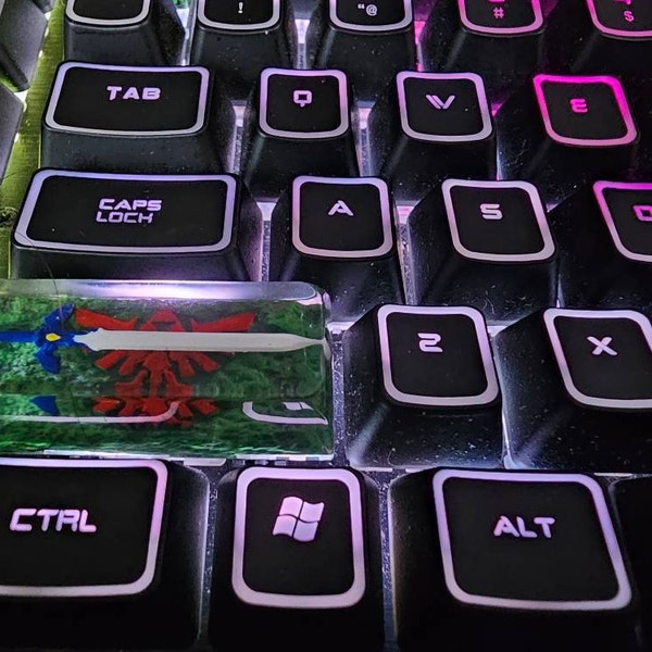 Shield Zelda Artisan Keycap, Hylian Keycap, Zelda Majora's Mask Keycap ...