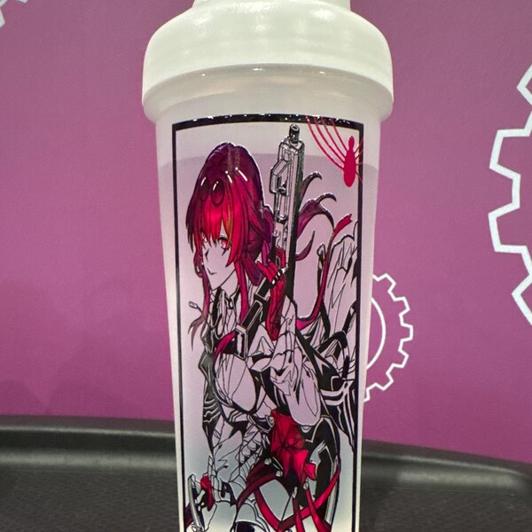 Glass Can With Straw Anime Theme Anime Lover Gift for Anime Lover Gift ...