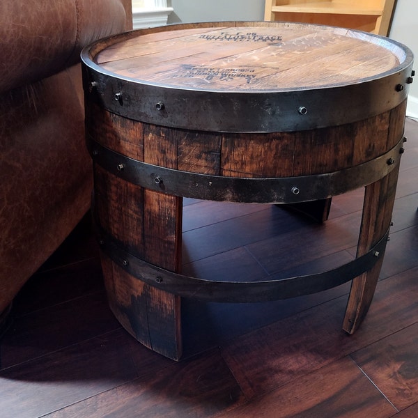 Repurposed Kentucky Bourbon Barrel Coffee Table FREE SHIPPING - Etsy