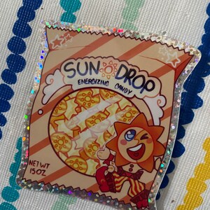 Sundrop & Moondrop Candy Stickers Candy Bags Security - Etsy UK