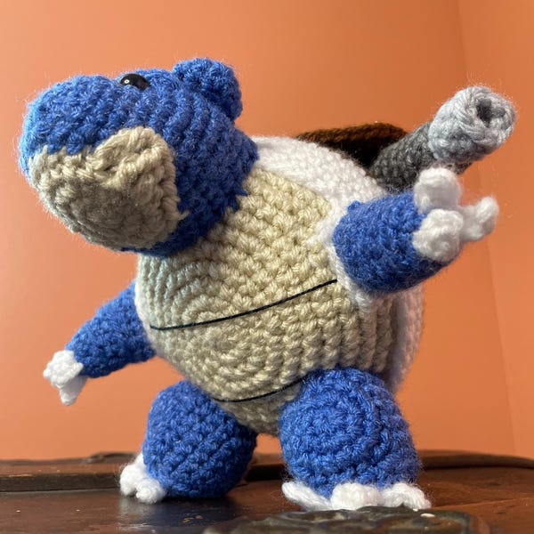 Blastoise Amigurumi Pattern PDF - Etsy