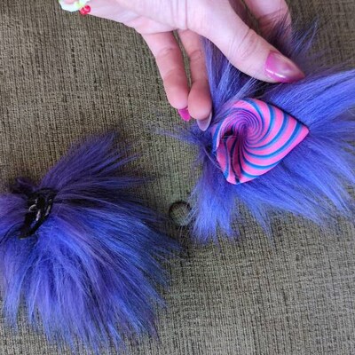 Cheshire Dreams Handmade Clip in Animal Ears Festival Fashion & Cosplay ...