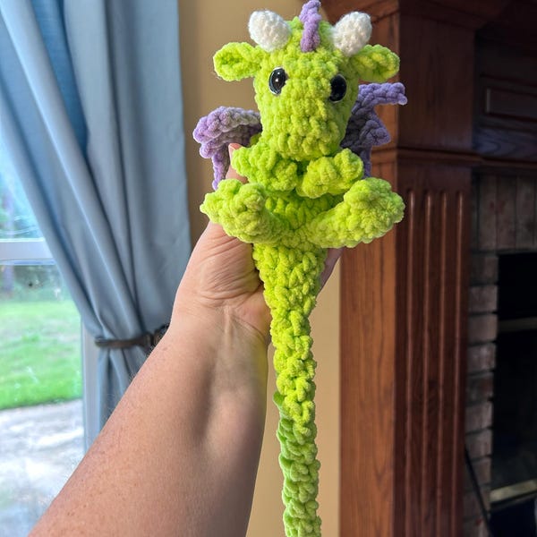 Diddy Dex the Palm Sized Snuggler Dragon Crochet Pattern Amigurumi ...