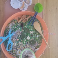 Digger Set Building Site Play Tray Sensory Digger Kit Building Site ...