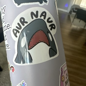 Hamster With Knife Sticker Funny Meme Sticker Cute Laptop Sticker Gifts ...