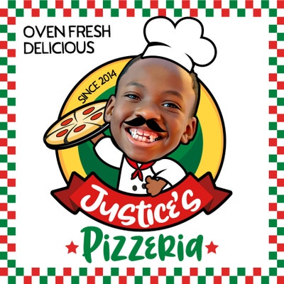 Pizza Box Printable Label, Pizza Birthday Party, Italian Birthday Party ...