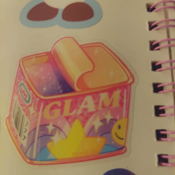 SPAM Stickers - Clam - Glam - Weird Food - Mimic - Pastel Aesthetic ...