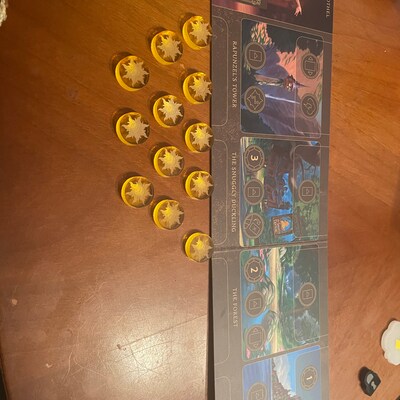 Upgraded Token Sets for Villainous Poison Apples, Fate and Lock Tokens ...