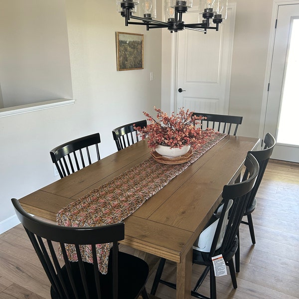 Moody Floral Amanda Quilt Handblock Print Floral Kantha Indian Netural ...