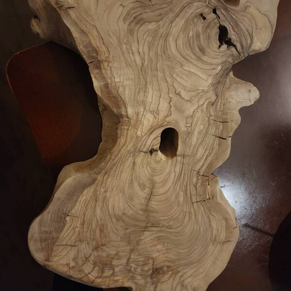 15 Olive Wood Slab, Live Edge Raw Edged Wood Art, Epoxy Resin Raw Wood ...
