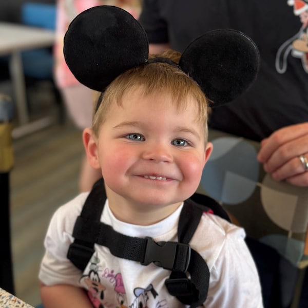 Black Mickey Ears, Mickey Ears, Baby Boys Toddler Mouse Ears, Plain ...