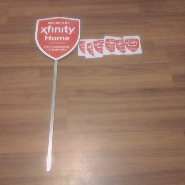 Xfinity 100% Aluminum Security Yard Sign. - Etsy