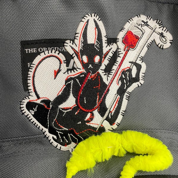Blood Bag Demon Patch - Etsy