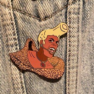 Ruby Rhod Enamel Pin Fifth Element Chris Tucker, Pin for Backpack, Pin ...