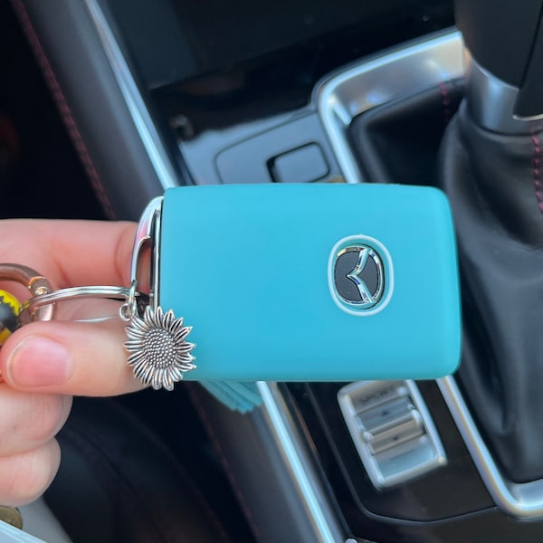 A Keyless Entry Remote Rubber Key Fob Cover Fits Mazda 2019 2020 2021 ...