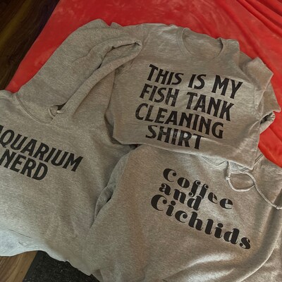 This is My Fish Tank Cleaning Shirt Unisex Shirt Aquarium Shirt, Fish ...